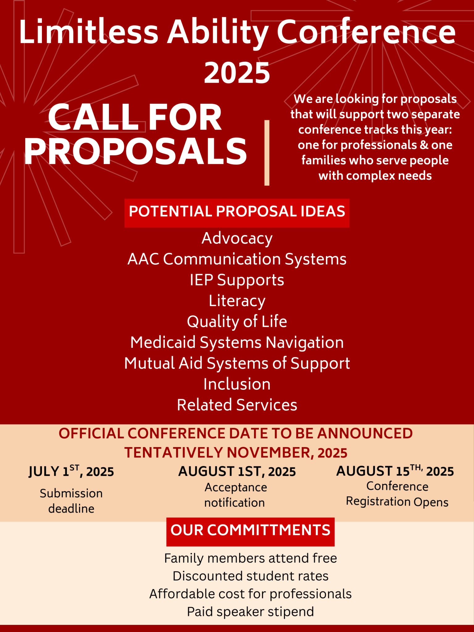 Upcoming Events – Limitless Ability